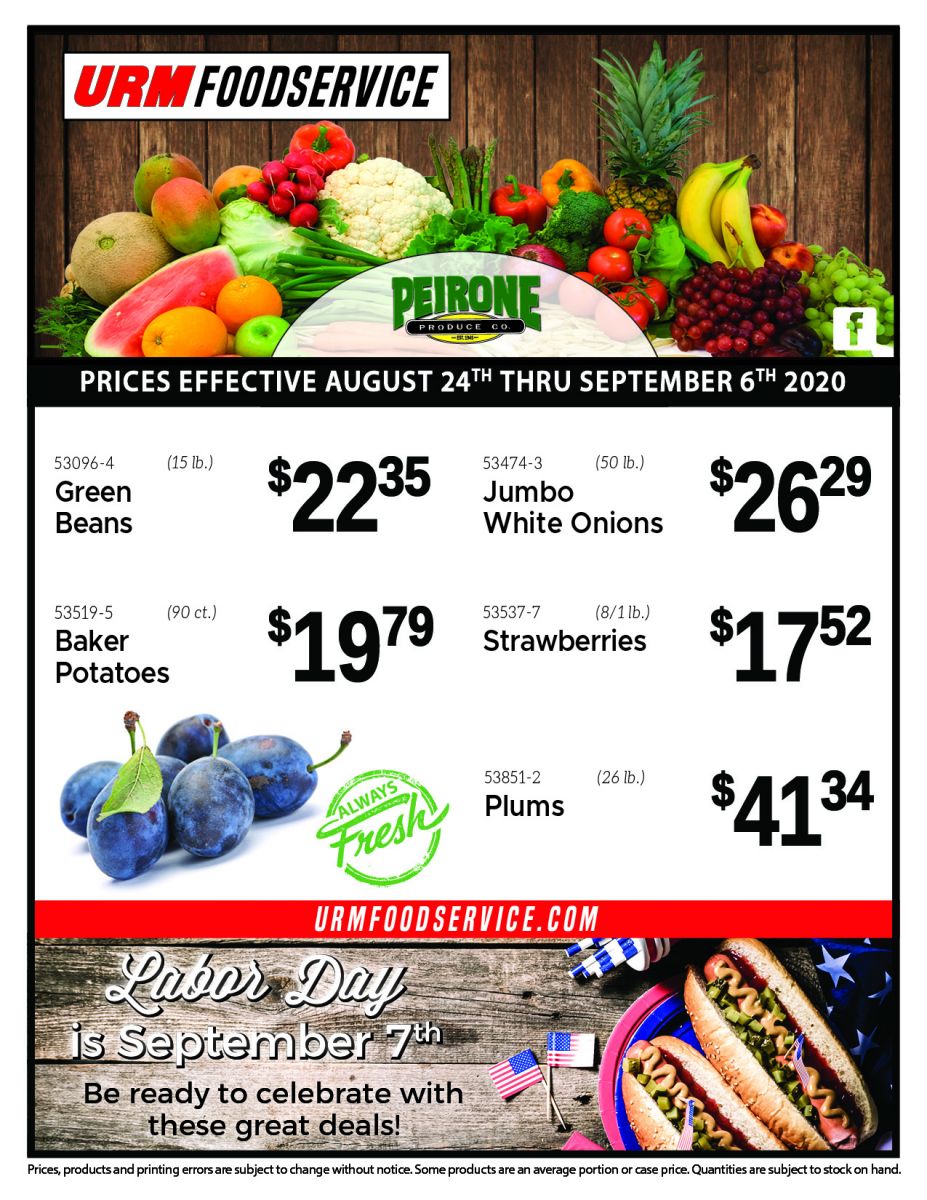 Special Offers > URM Foodservice